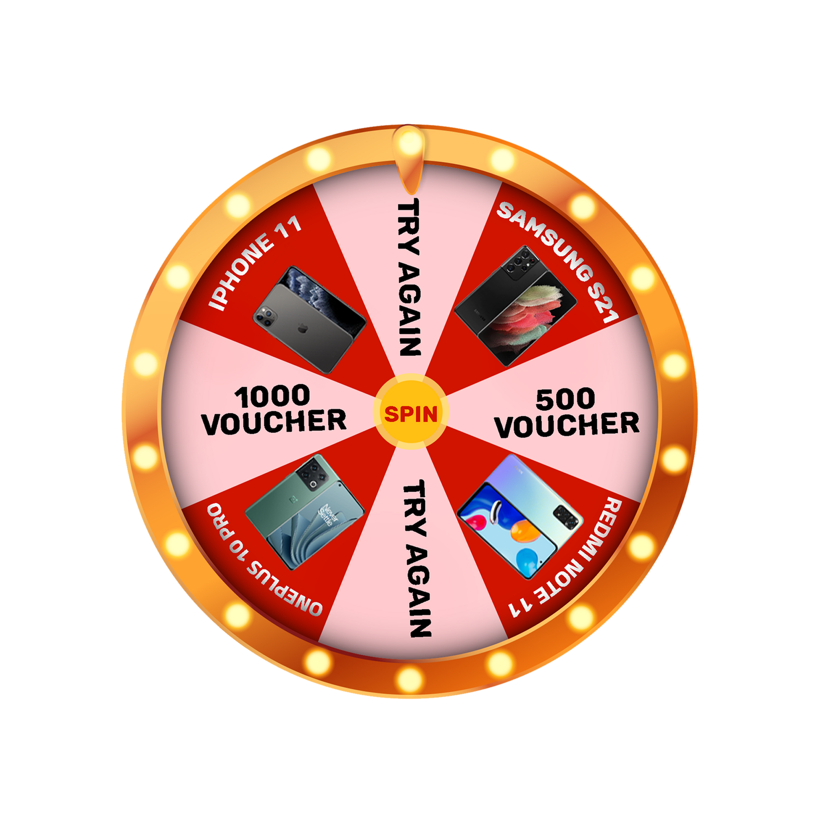 Spin a wheel once-off to win Iphone11 online for free and enjoy the benefits, no strings attache